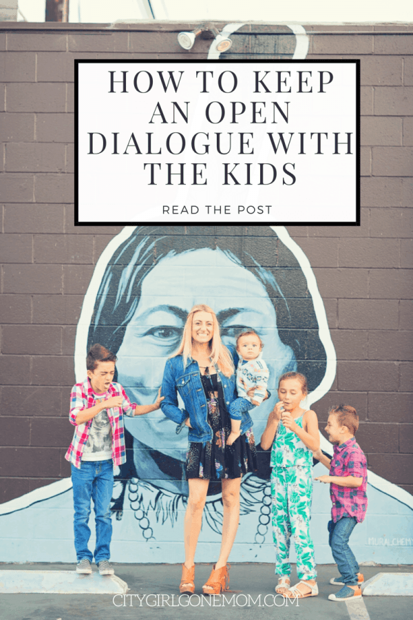 From Toddlers To Tweens - Keeping An Open Dialogue