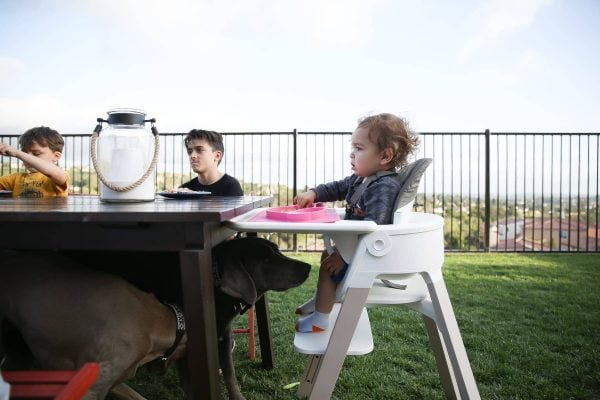 Family Bonding with the Stokke Steps High Chair