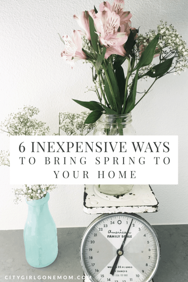 6 Inexpensive Ways To Bring Spring Decor To Your Home