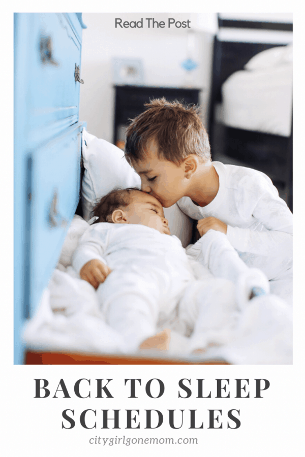 Back to School and Proper Sleep Schedules