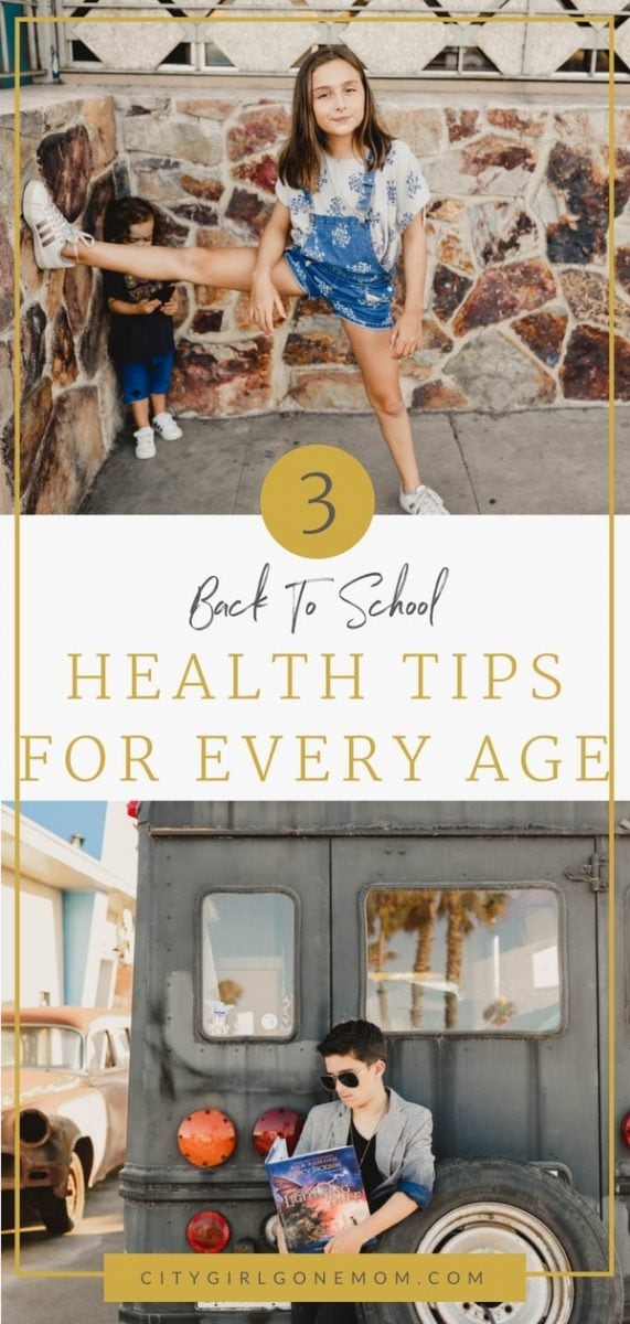 Back-to-School Health Tips For Kids at Every Age - City Girl Gone Mom