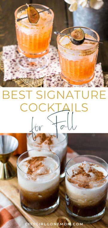 10 Fall-Themed Cocktails To Share This Season - City Girl Gone Mom