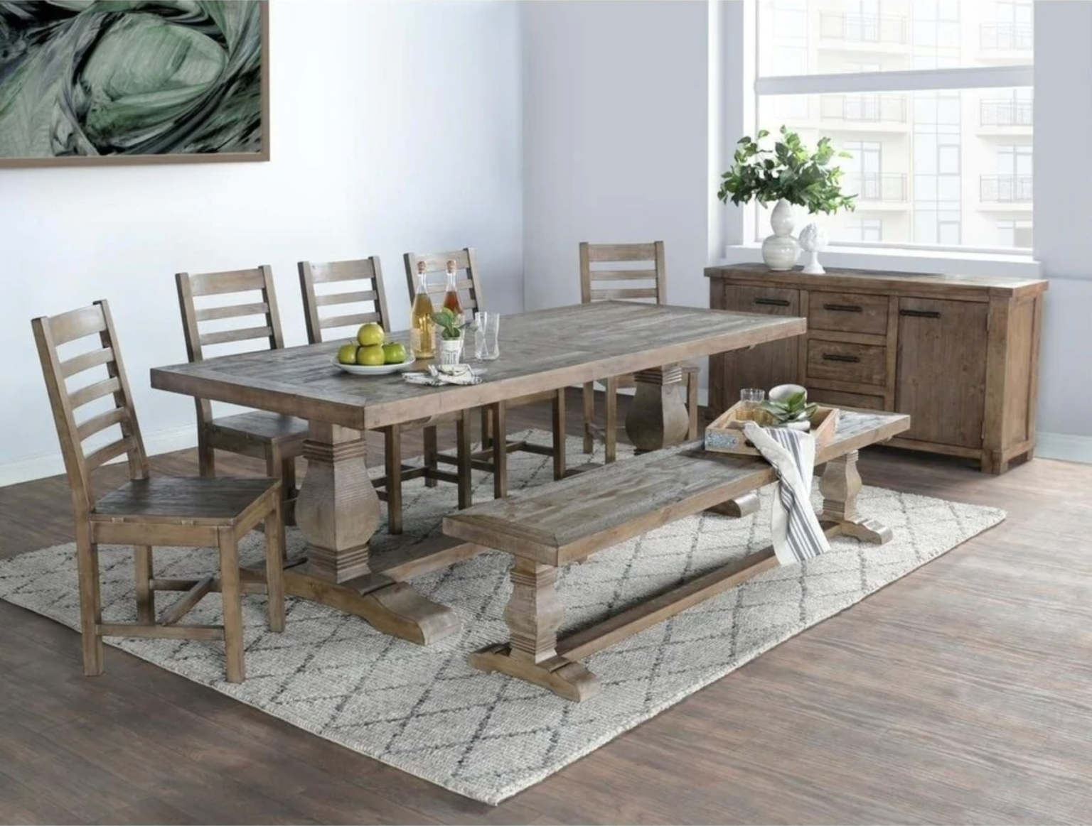 13 Farmhouse Kitchen Tables to Make Your House a Home - City Girl Gone Mom