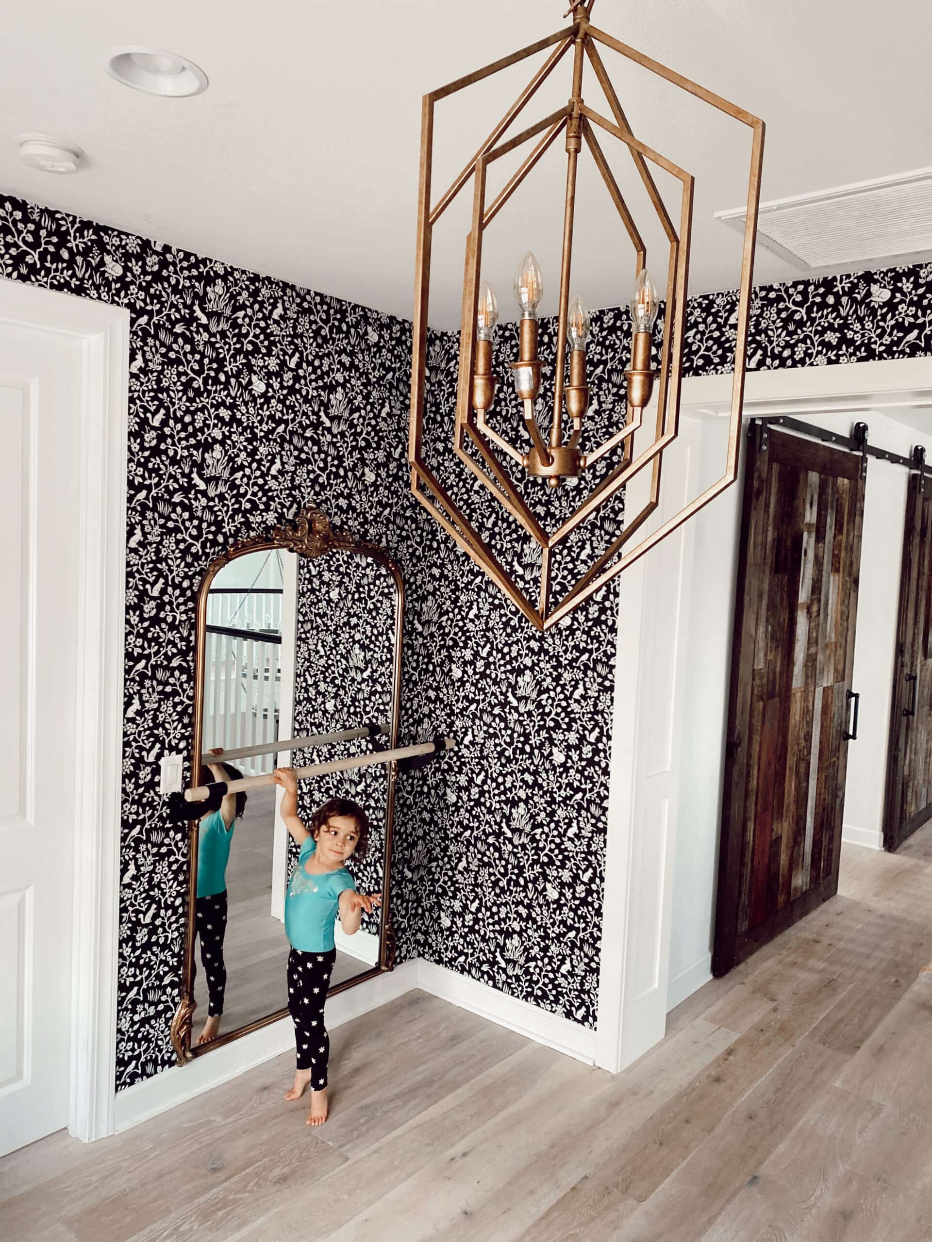 Building a Gender Neutral Dance Studio at Home | City Girl Gone Mom