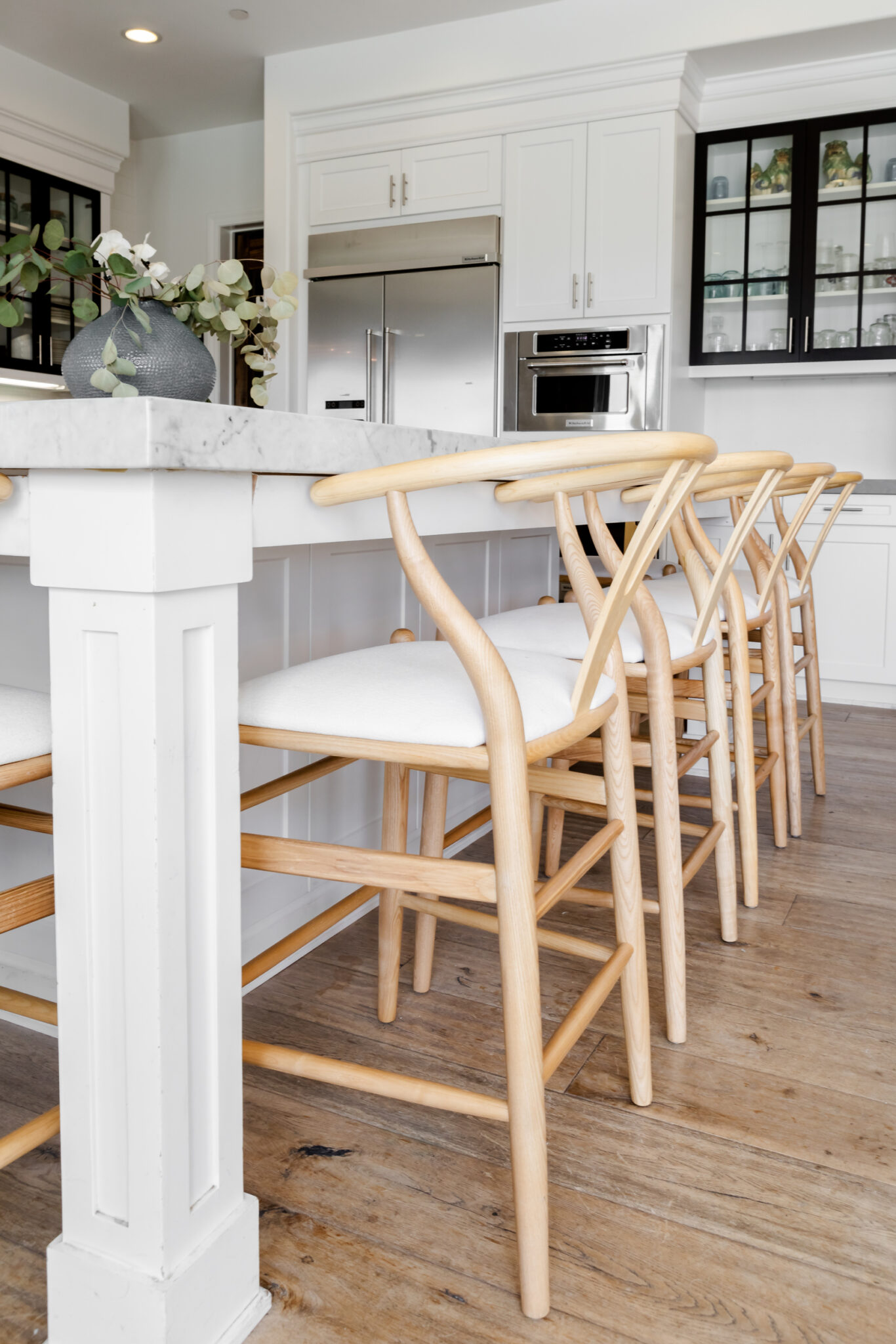 Redecorating My Kitchen With Chic Counter Stools - City Girl Gone Mom