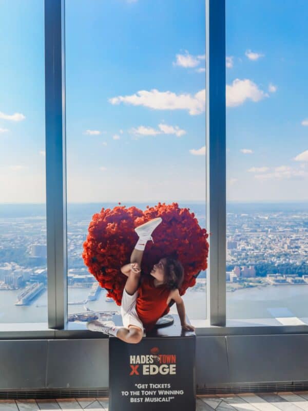 That Time Brody Made The Heart of Times Square - City Girl Gone Mom